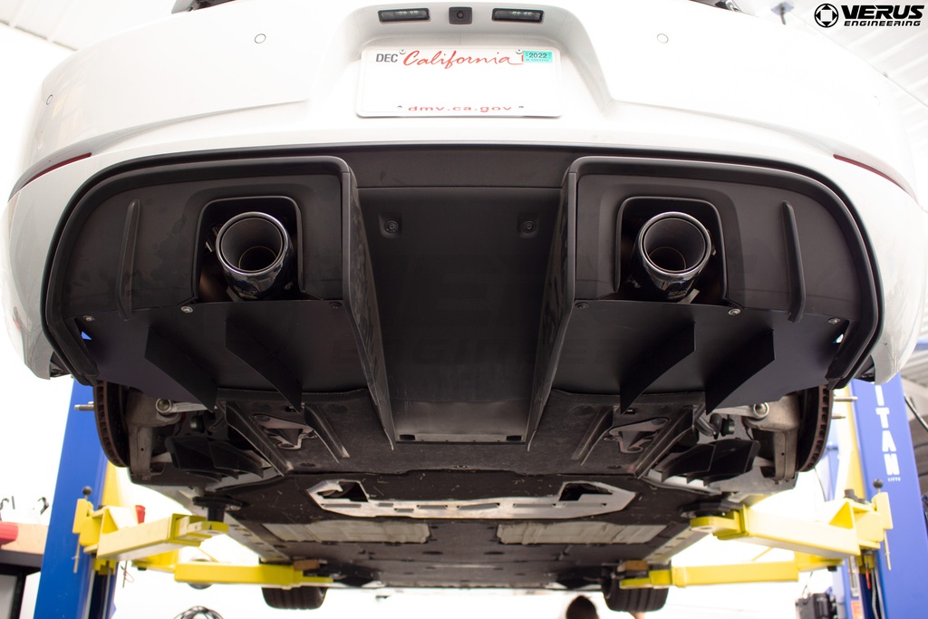 Rear Diffuser Panel Kit - Porsche 718 GT4/GT4RS | Verus Engineering